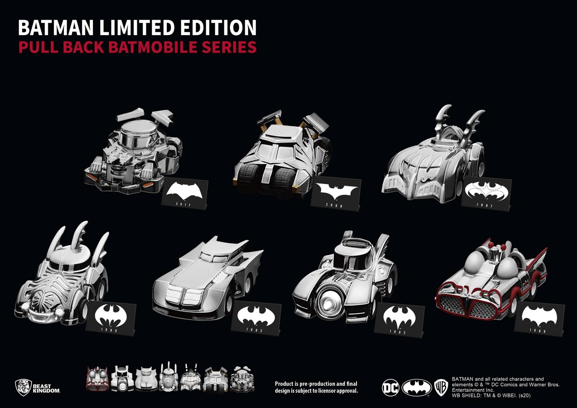 Batman Pull Back Car Series Special Edition Set – ToysRemz Collectibles