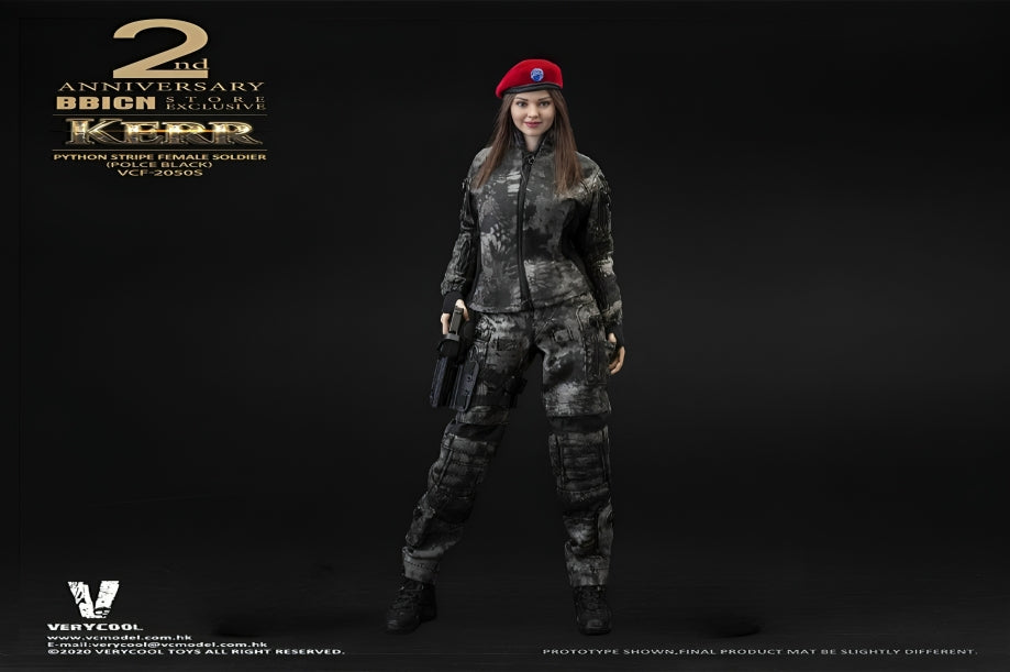 Police Black Python Stripe Female Soldier - Kerr Bbicn 2Nd Anniversary ...