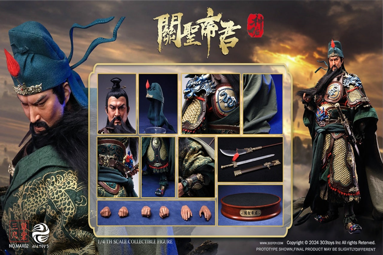 Holy Ruler Deity Guan Guan Yu Yuchang Colorful Divine Blessings Editio ...