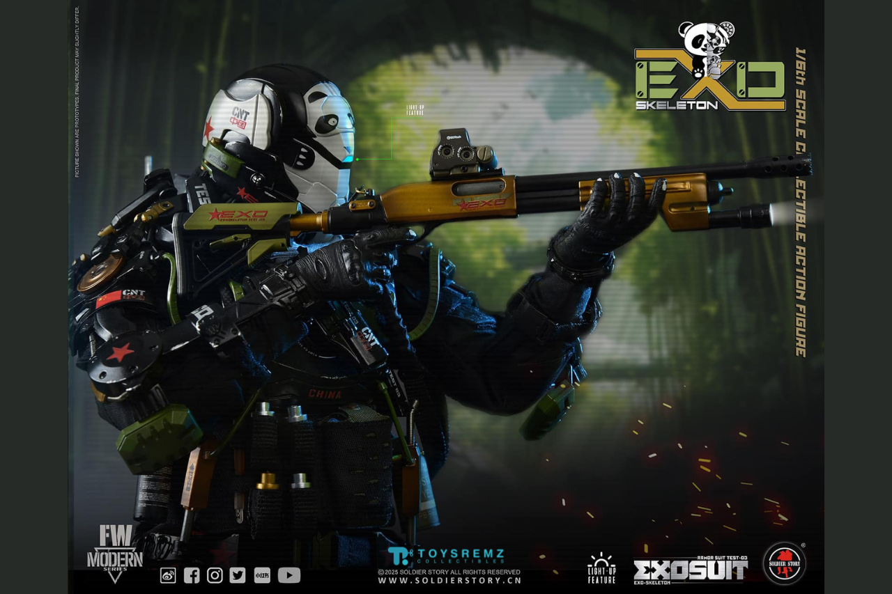 EXO-Skeleton Armor Suit Test-03 Panda Division (SS141) – TRZCollectibles
