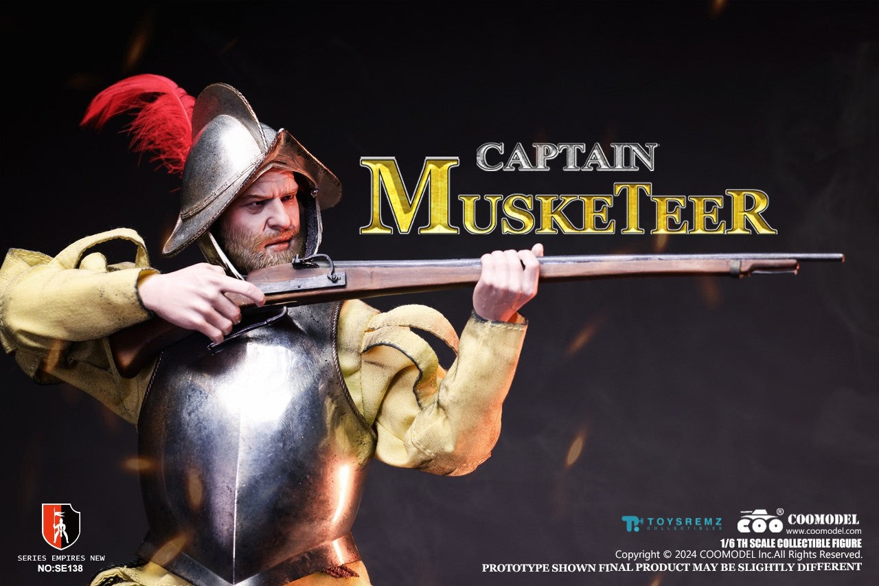 Spanish Conquistadors Nickel Silver Edition Musketeer Sergeant (SE138 ...